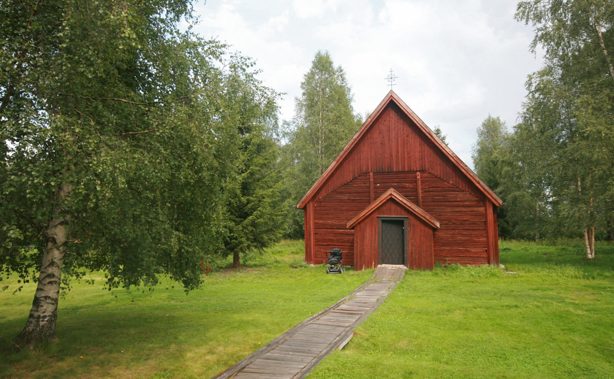 Kuva: vanha kirkko Turkansaaressa, Oulussa - Visual Finland